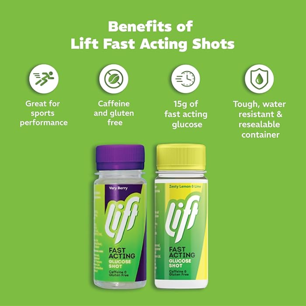 Lift Fast Acting Glucose Energy Juice Shots – Diapointshop