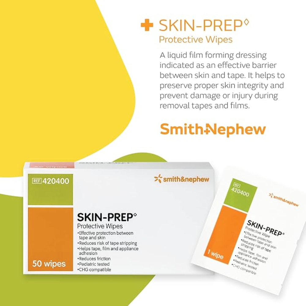 SKIN-PREP Wipes – Protective Skin Barrier for Medical Adhesives ...
