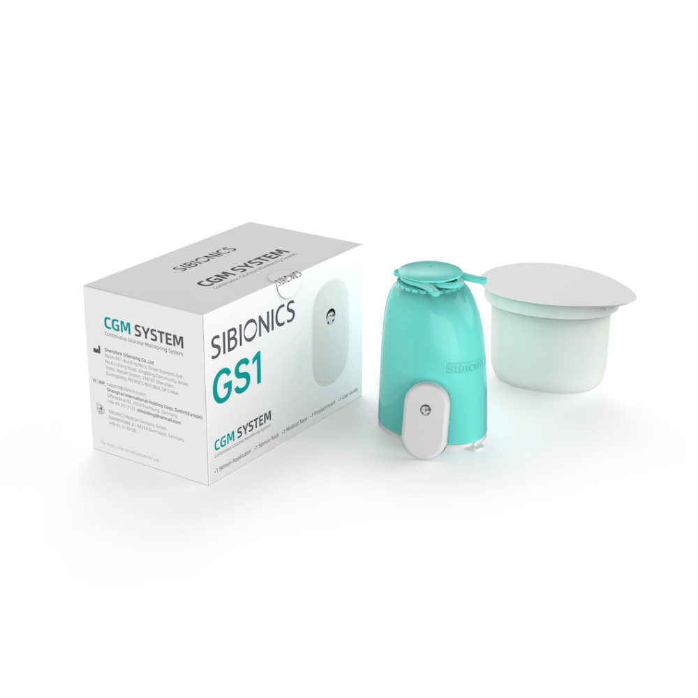 SIBIONICS GS1 Continuous Glucose Monitor | 14-Day Real-Time CGM for ...