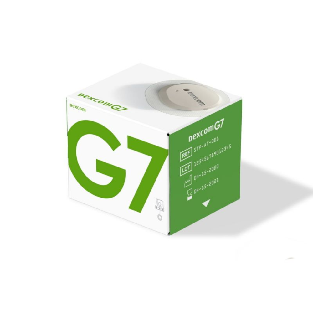 Dexcom G7 Continuous Glucose Monitoring (CGM) Transmitter & Sensor Kit ...
